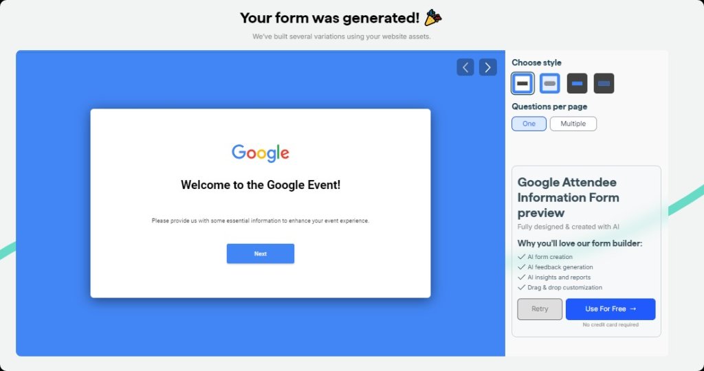 How to Create a Contact Form with AI | involve.me