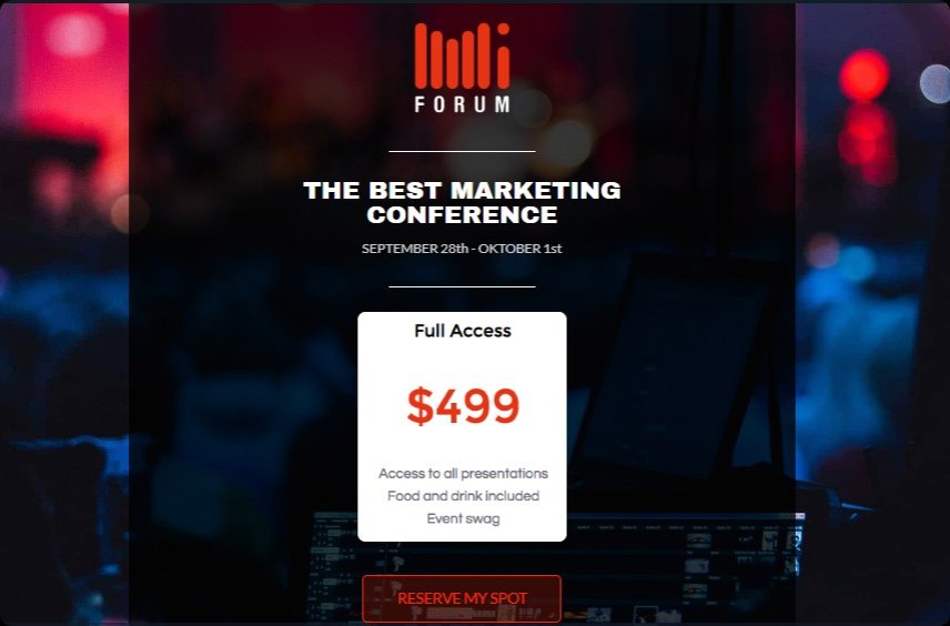 Create Professional Event Registration Forms | involve.me