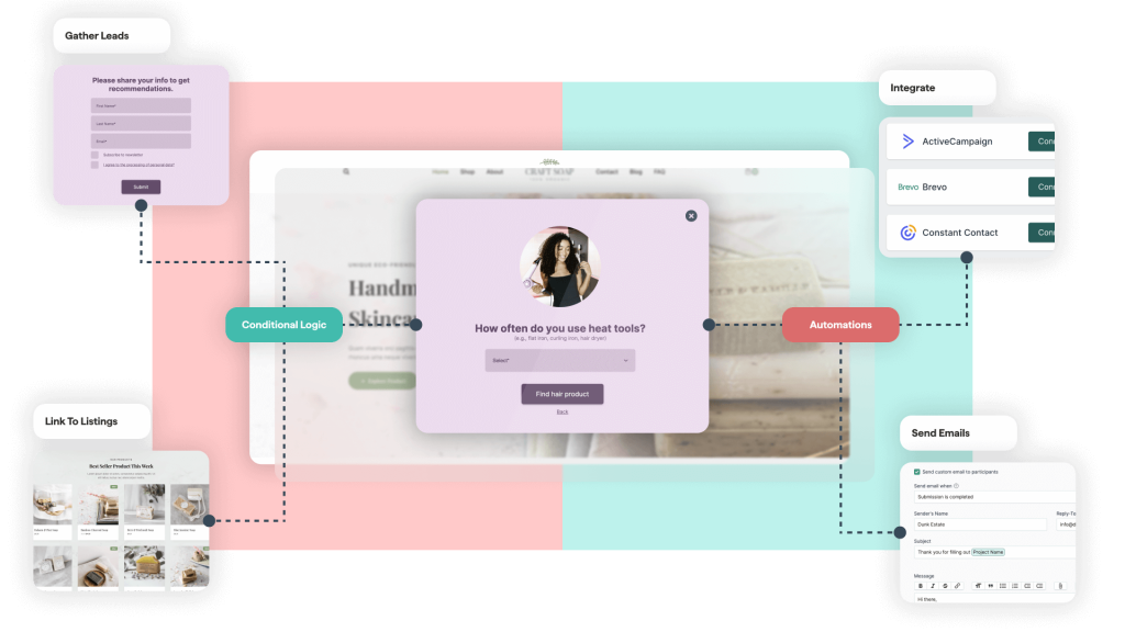 Simplify DTC online product sales | involve.me