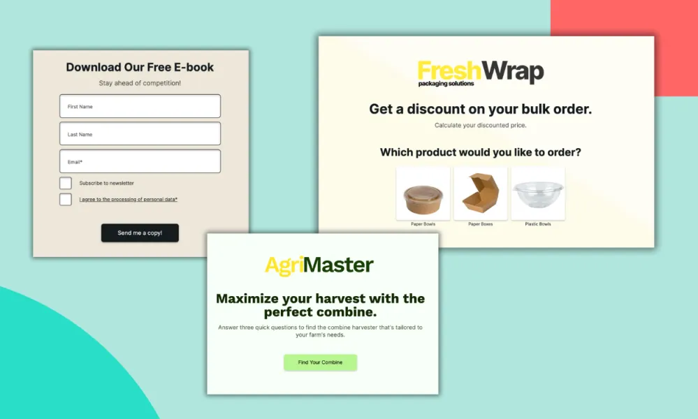 Brand New Marketing Templates For Manufacturing Companies | involve.me