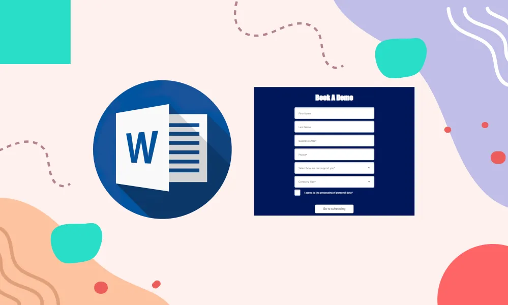 How to Create Fillable Forms in Word? | involve.me