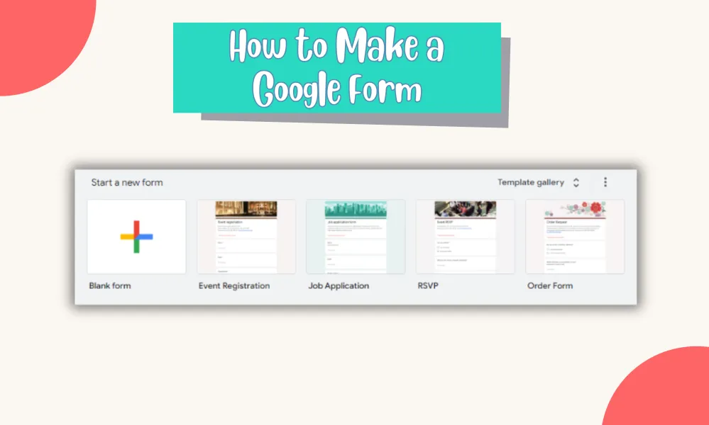 Create a New Google Form in 5 Easy Steps | involve.me