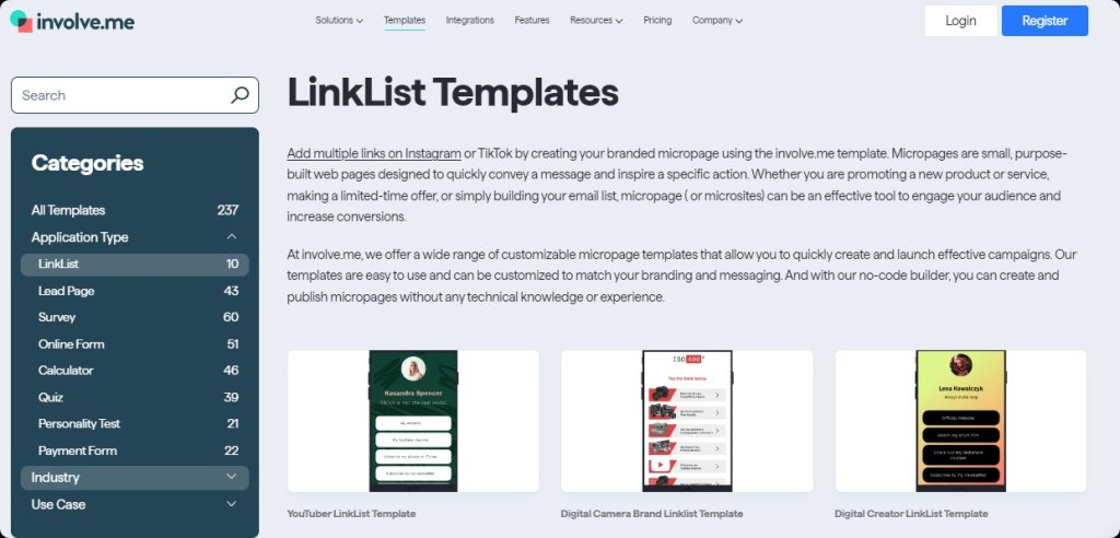 Linktree Alternatives in 2025 | involve.me