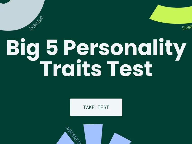 Customizable Big Five Personality Test Template | involve.me