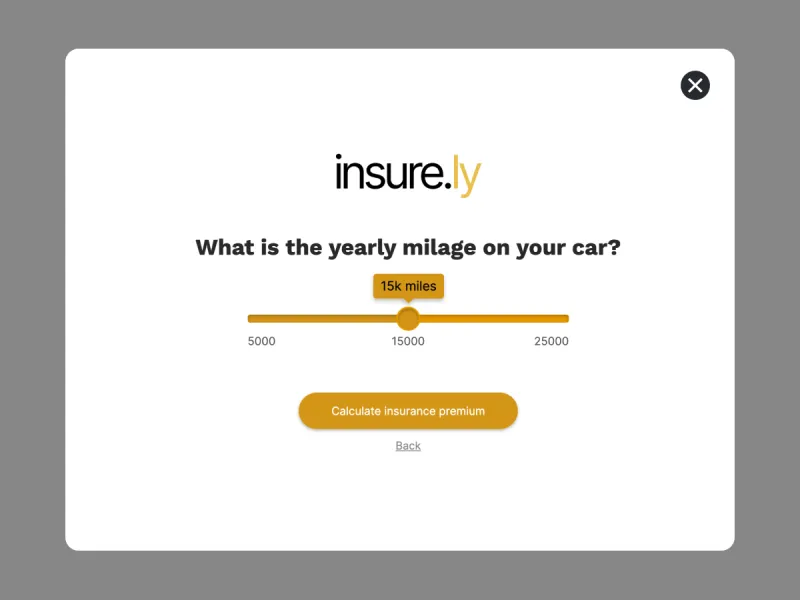 Car Insurance Calculator Template | Instant Custom Quotes | involve.me