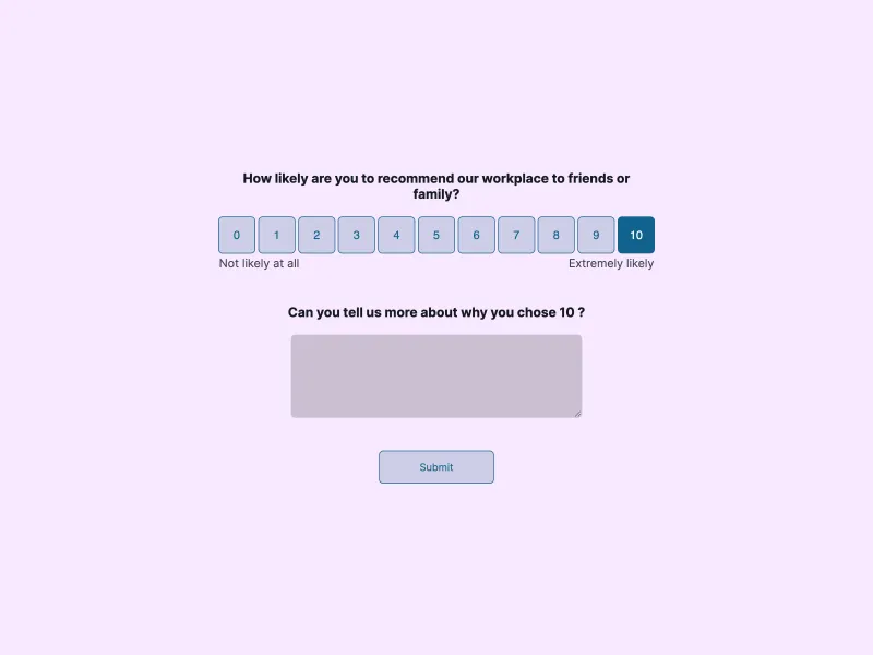 Opinion Scale Survey Template | Gather Valuable Feedback | involve.me