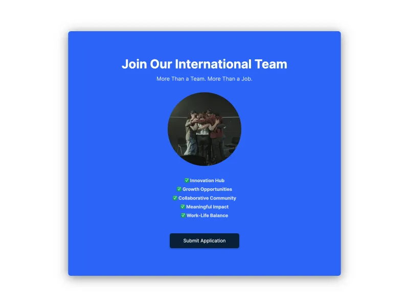 Job Application Form Template | Smooth Recruiting Process | involve.me
