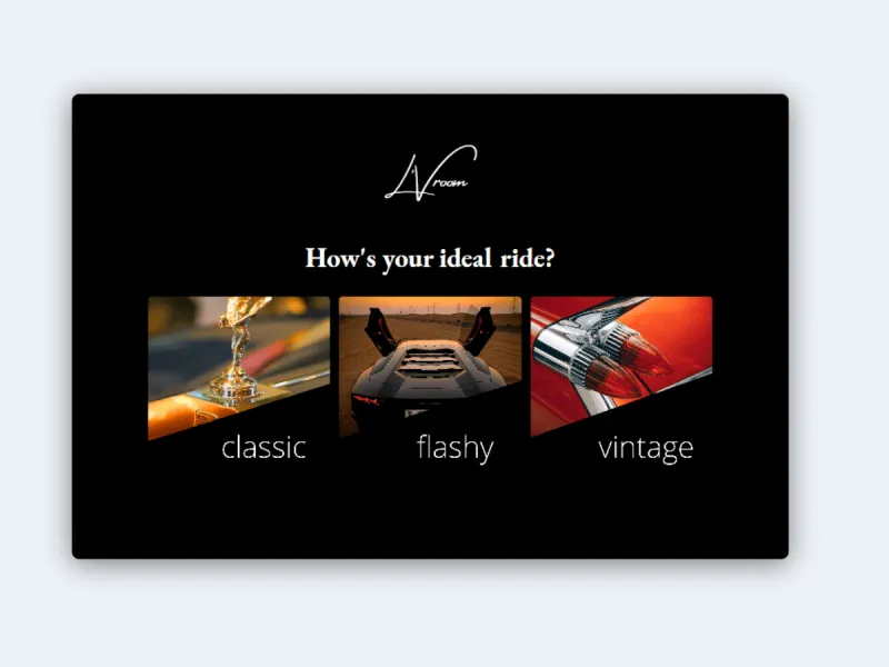 Automotive Sales Funnel Template | Recommend the Right Car | involve.me