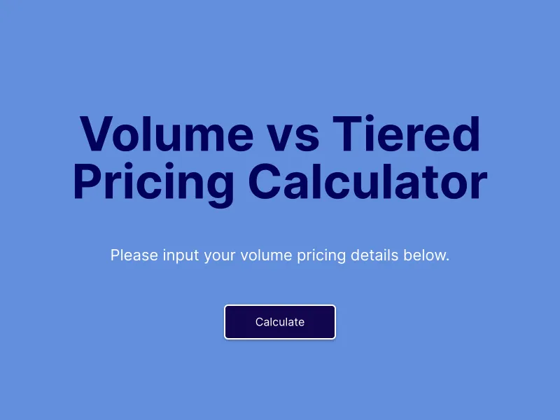 Volume vs Tiered Pricing | Find the Best Fit for Your Business | involve.me