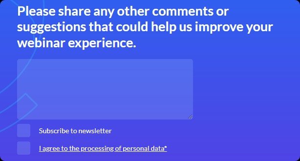 5 Questions to Add in your Webinar Registration Forms